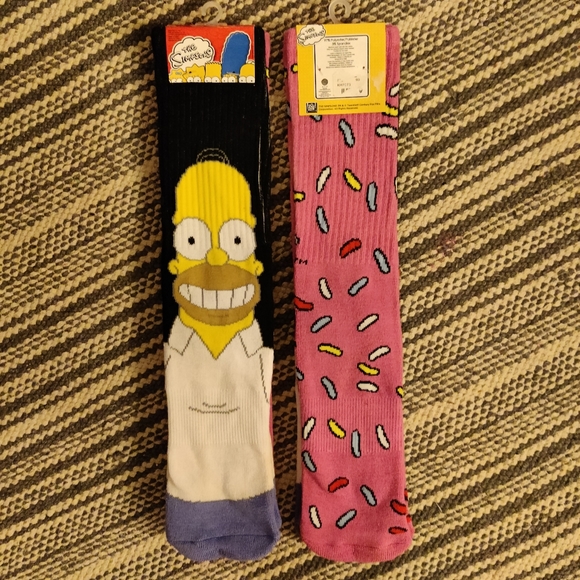 Simpsons | Other | Homer Simpson Socks | Poshmark